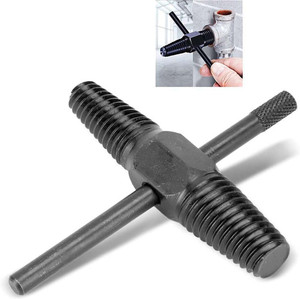 Kiesh Pipe Broken Screw Extractor, 1/2" + 3/4" Double Head Stud and ...