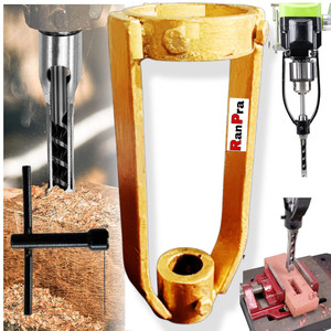 RanPra ATTACHMENT Square Hole Drill Bit Attachment Bench drill to DIY ...