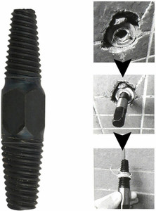 AS TOOL CENTER Broken Wire Extractor Faucet Double-Headed Triangle ...