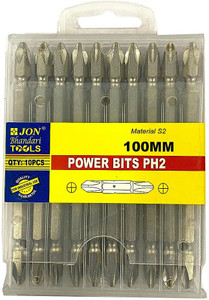 Jon Bhandari Tools PH2 Power Screw Driver Bits Magnetic Phillips Star ...