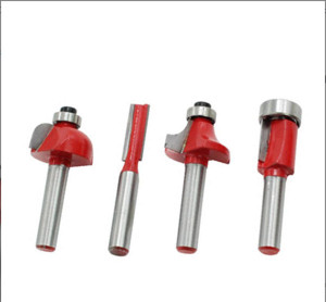 atozshop11 6PCS Wood Milling Cutters Coated Carbide Router Bits&Collet ...