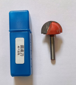 MK CNC TOOLS HALF ROUND / ROUND BOTTOM BITS 6X25mm HALF ROUND / ROUND ...