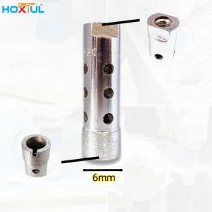 HOXIUL Core Bit 6mm For Angle Grinder Diamond Core Bit hole in Granite ...