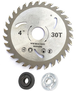 Kiesh WCBGP05 4 Inch 30T TCT Circular Saw Blade with connecting Washers ...