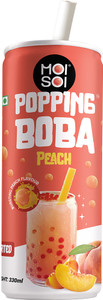 MOI SOI Popping Boba with Peach fruit drink | Boba Drink Price in India ...