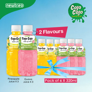 Newtreo Cojo Cojo Four Pineapple And Guava Juice(Pack of 6) Price in ...