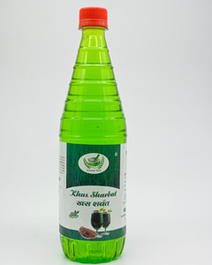 Swadeshi Farms Pure Khus Sharbat Syrup Refreshing Drink For Summer Pure ...