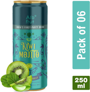 ALOFRUT Alo Frut Kiwi Mojito | India's First Party Drink - 250ML X 6 ...