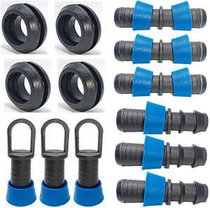 Farmer Girl 16mm Pepsi Grommet take up/off Endcap Joiner drip Inline ...