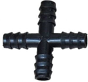 siddhiagritech 4 Way Splitter 16mm Connector for Lawns Drip Irrigation ...