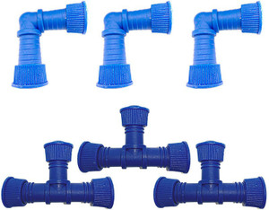 Farmer Girl 16mm Pepsi Elbow Tee drip Inline connector(Per Pcs-50) Drip ...