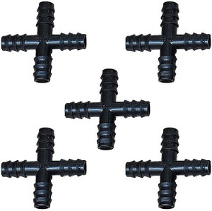Pinolex 4 Way Splitter 16mm Connector for Lawns Drip Irrigation Pipe ...