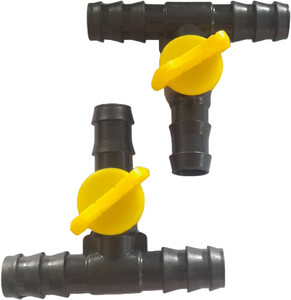 VAYAL IRRIGATIONS ® 16 mm Drip Irrigation Tee Tap | Lateral Tee Cock ...