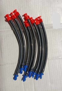 Vasudha Irrigation 30 pic red 360 degree micro jet tube Drip Irrigation ...