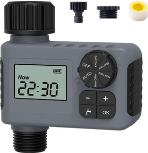 Verilux Digital Garden Farm Drip Irrigation Timer with Waterproof Auto ...