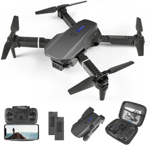 DRONE Z E88 Pro Foldable Remote Control Drone with Dual Camera HD Wide ...