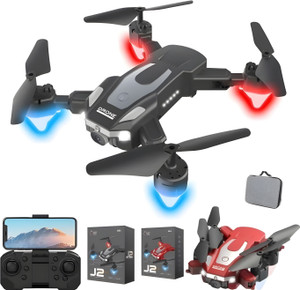 ERH India Drone with Remote Control, Camera, 360° Rotation J2 Dual ...