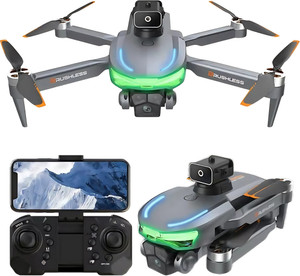 DRONX A17 Ariel Drone | 4K HD Camera, Wi-Fi FPV, Foldable, Optical Flow ...
