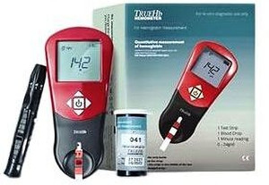 Truehb True Hb Hemoglobin meter with 50 Test Strips Blood Test Price in ...