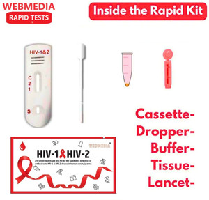 WebMedia -3rd generation, Self & quick, HIV Type 1&2, in Serum/Plasma ...