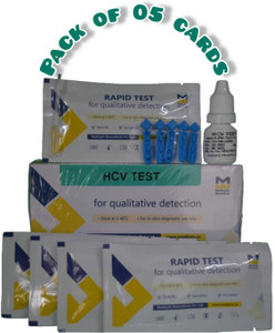 MediLytic Biomedicals HCV Test Kit - Pack Of 05 Cards Antibody Test Kit ...
