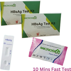 MICROSIDD HBsAg Fast (Pack of 2) Antigen Self Test Kit Price in India ...