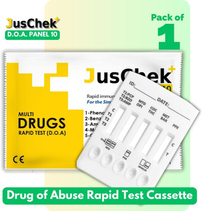 JusChek Multi DRUGS Rapid (D.O.A) Urine Drug Test Price in India - Buy ...