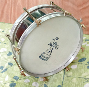 STAR MUSICAL STORE Side Drum steel 12 inch with stick Acoustic 1 Drum ...