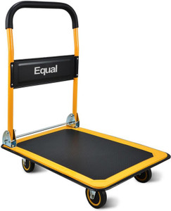 Equal 300 Kg Capacity Foldable Platform Trolley Price in India - Buy ...