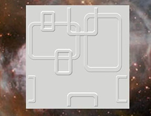 Kishlaytrading 3D Embossed Paintable Wall Panels (20" X 20", Pack of 12 ...