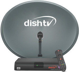 Dish TV SMART+ HD Set Top Box - DTH Connection with Malayalam 1 Month ...