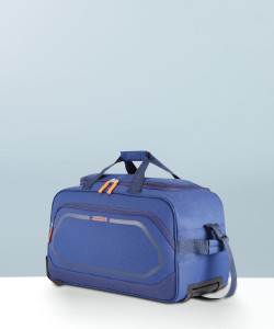 AMERICAN TOURISTER Ambero New Unisexual Wheel Duffle Regular Blue 56cm ...