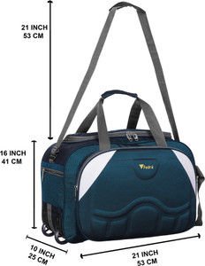 Astro (Expandable) ASTROO1_13 Duffel With Wheels (Strolley) Blue ...