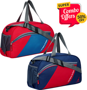 Giraffe (Expandable) Duffle Bags Combo Duffel Without Wheels Blue ...