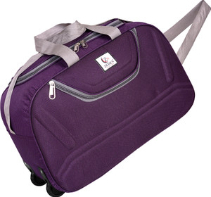 ZEDEN (Expandable) PURPLE INOVA Duffel With Wheels (Strolley) PURPLE ...