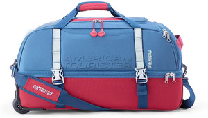AMERICAN TOURISTER Cole Trolley Duffle Cabin Bag (52 cm) Duffel With ...