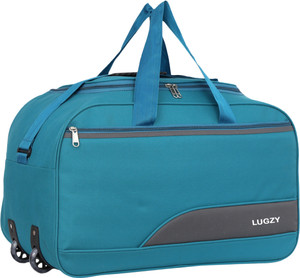 LUGZY (Expandable) PD1-GREEN_19 Duffel With Wheels (Strolley) GREEN ...