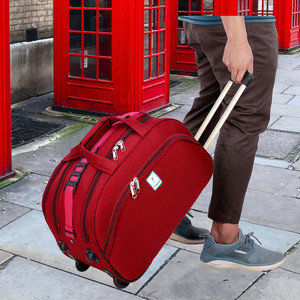 Frontsy (Expandable) 24 inch Travel Duffle Trolley Bag Luggage Cabin ...