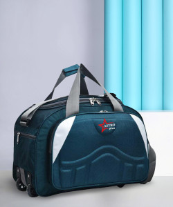 ASTRO PLUS (Expandable) 60 L Strolley Duffel Bag - Fabric Travel Duffel ...