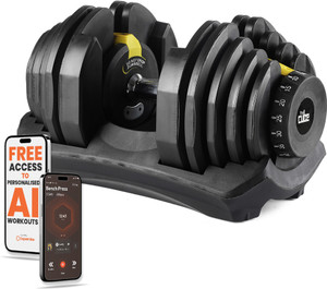 The Cube Adjustable Iron Dumbbells 4.5 Kg-40 Kg For Strength Training ...