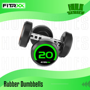 FITRXX Set Of 20KGX2 High Quality Rubber Professional Bouncer Fixed ...