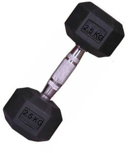 Scorpion Hexa Dumbbell Single 2.5 KG Hexagon Hex Dumble for Home ...