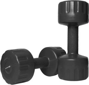 Strauss PVC Dumbbell | Gym Weight Dumbells For Men & Women, 1 Kg Each ...