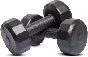 RANROX 2.5kg PVC Round Dumbbells Weights Fitness Home Gym Exercise ...