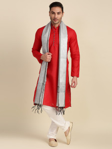 DUPATTA BAZAAR Silk Blend Woven Men Dupatta - Buy DUPATTA BAZAAR Silk ...