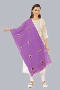 Tutli Putli Pure Cotton Embroidered Women Dupatta - Buy Tutli Putli ...