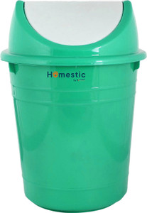 HOMESTIC by Kuber Industries Plastic Dustbin, Trashbin With Swing Lid ...