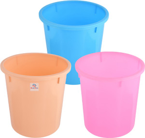 Heart Home Open Plastic Garbage Dustbin for Kitchen|Sada Dustbin|5 LTR ...
