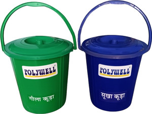 POLYWELL Plastic Dustbin Price in India - Buy POLYWELL Plastic Dustbin ...