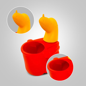 Toyplus Small Cute Rhino Trash Bin, Dustbin for Study Table Kids ...